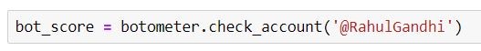 Detecting Bots On Twitter Using Botometer Part Ii