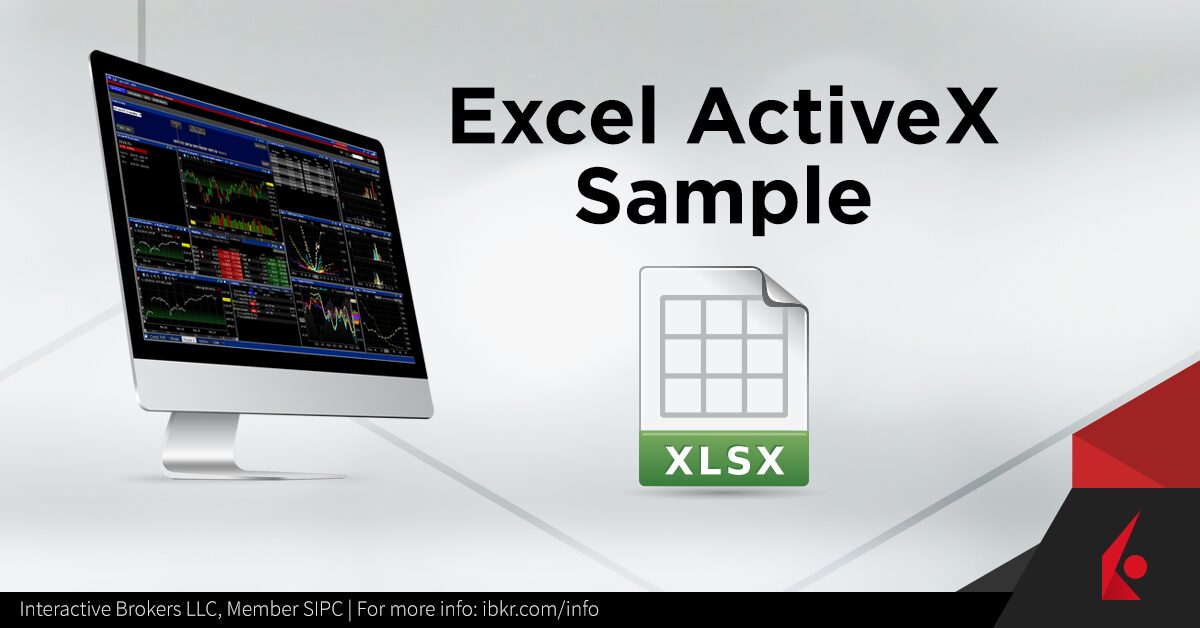 IBKR API ActiveX | IBKR Quant