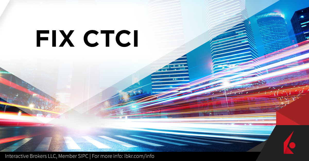 IBKR FIX CTCI | IBKR Quant
