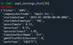How to Get Stock Earnings Data with Python | IBKR Quant