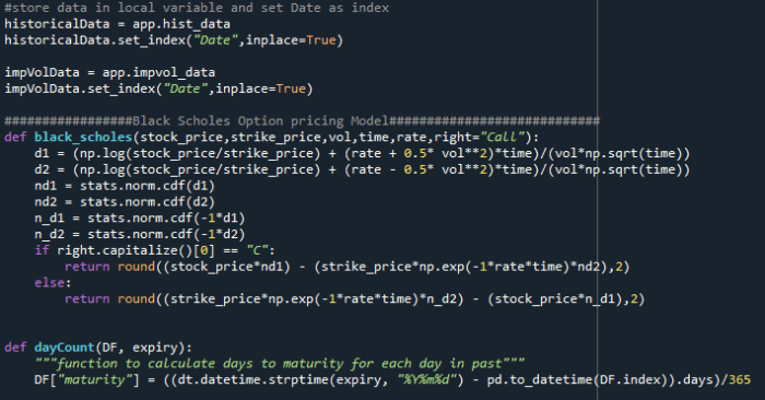 Historical Options & Futures Data using TWS API – Part II