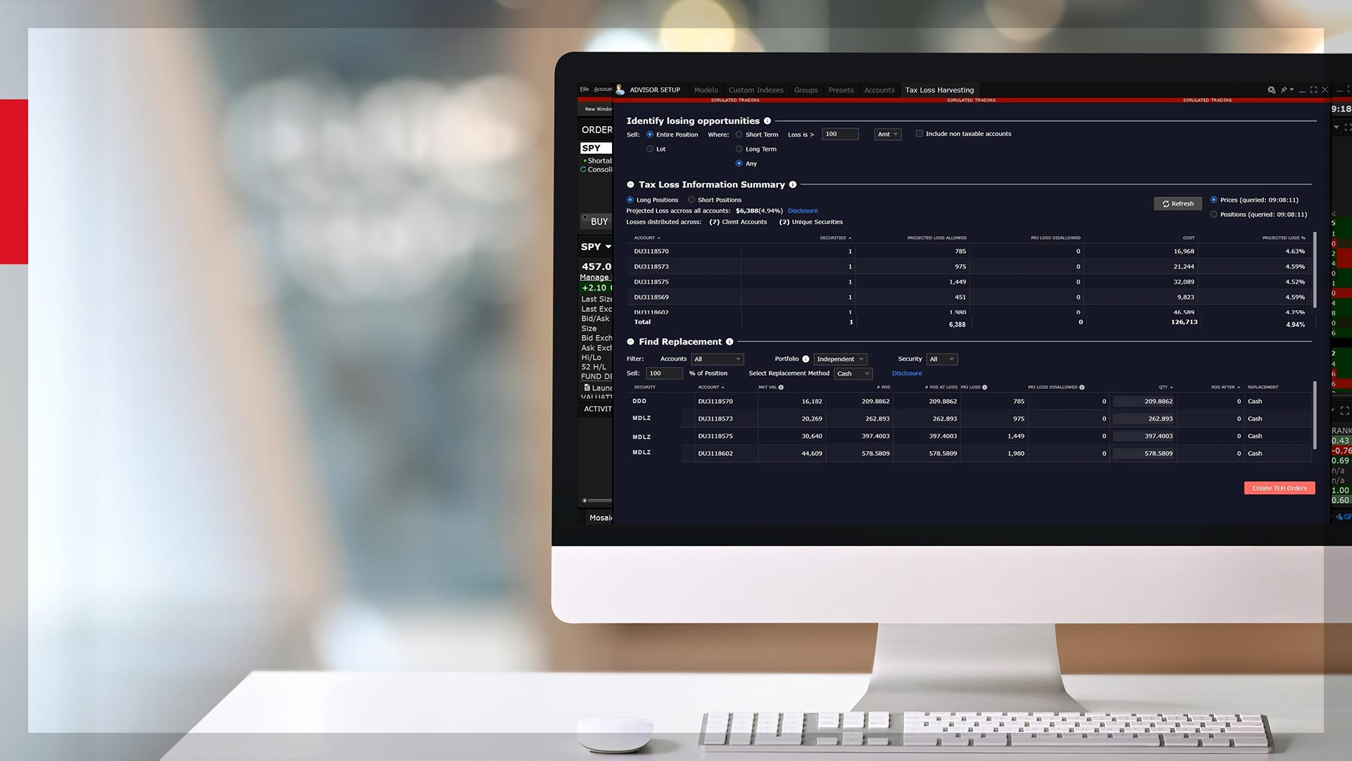 TWS Tax Loss Harvesting Tool for Advisors | Trading Lesson
