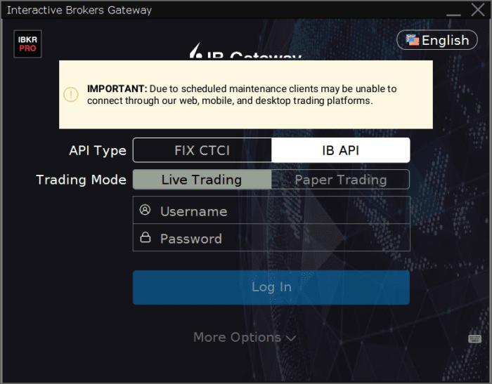 Interactive Brokers: Gateway Install & Setup
