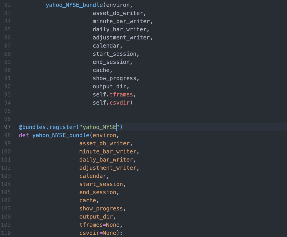 Building a Zipline Bundle for Yahoo CSV Files – Part I
