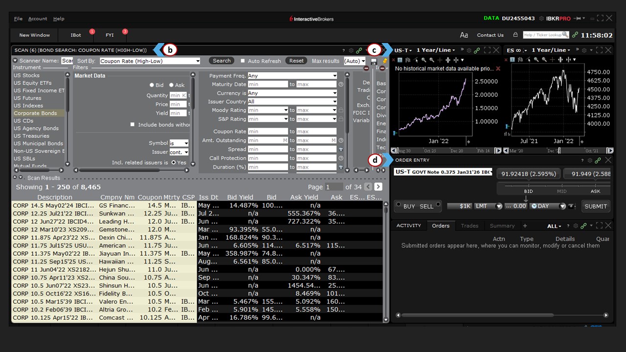 The Bond Scanner Layout | Trading Lesson | Traders' Academy