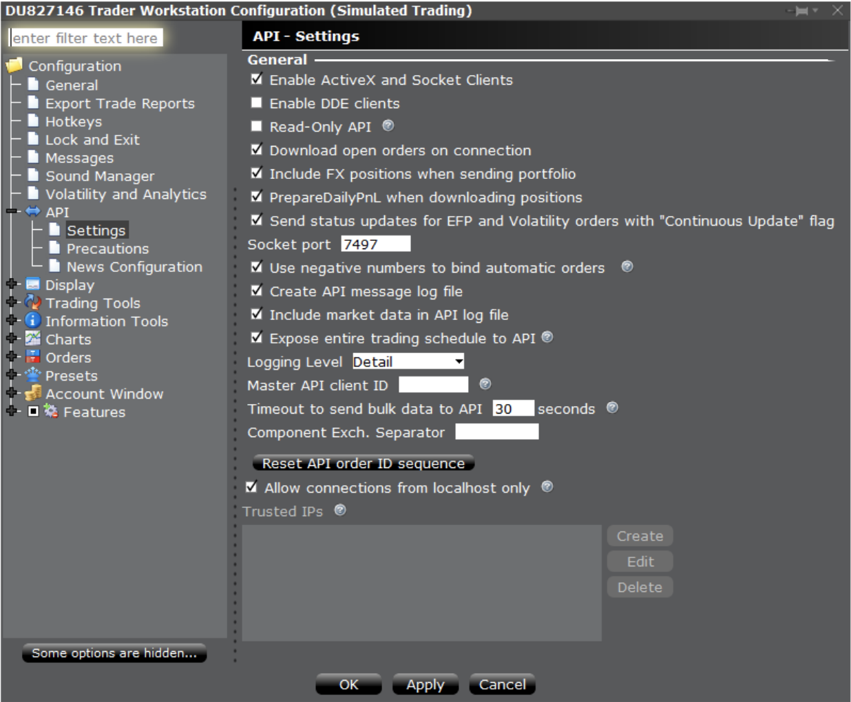 Configuring IB’s Trader Workstation | Trading Lesson