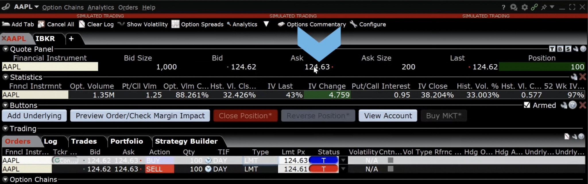 TWS OptionTrader | Trading Lesson | Traders' Academy