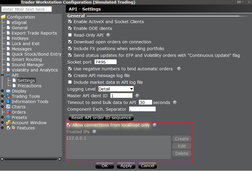 TWS API Documentation | IBKR API | IBKR Campus
