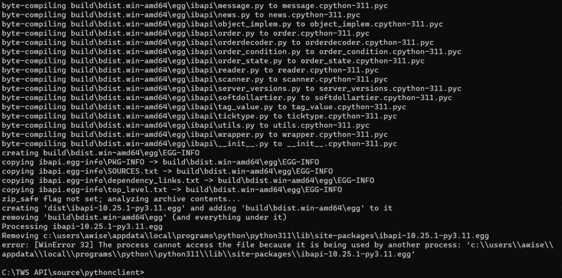 TWS API Documentation | IBKR API | IBKR Campus