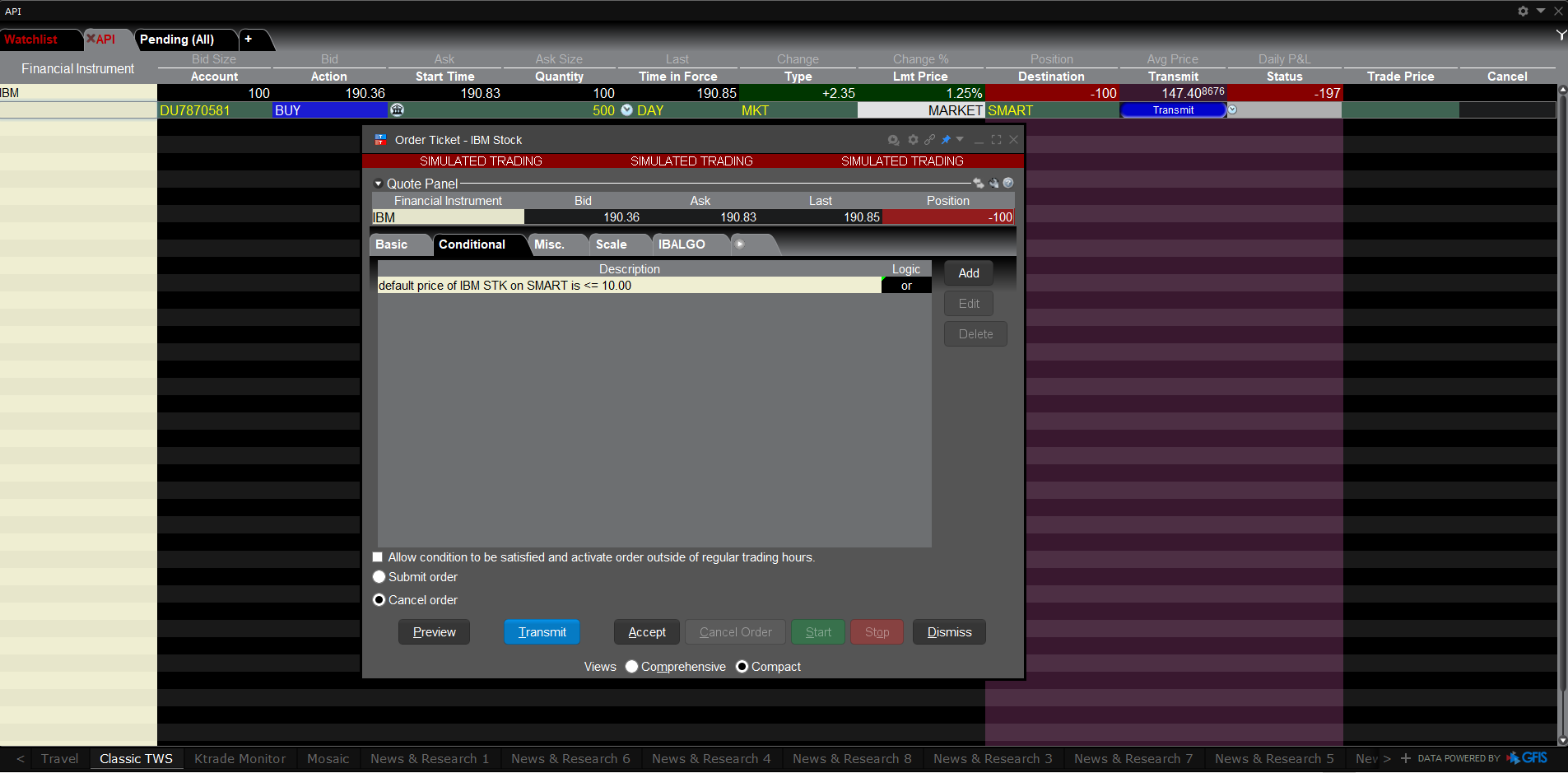 Excel DDE | IBKR API | IBKR Campus