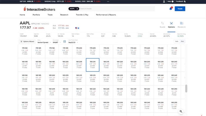 IBKR’s Client Portal – Options Trading | Trading Lesson