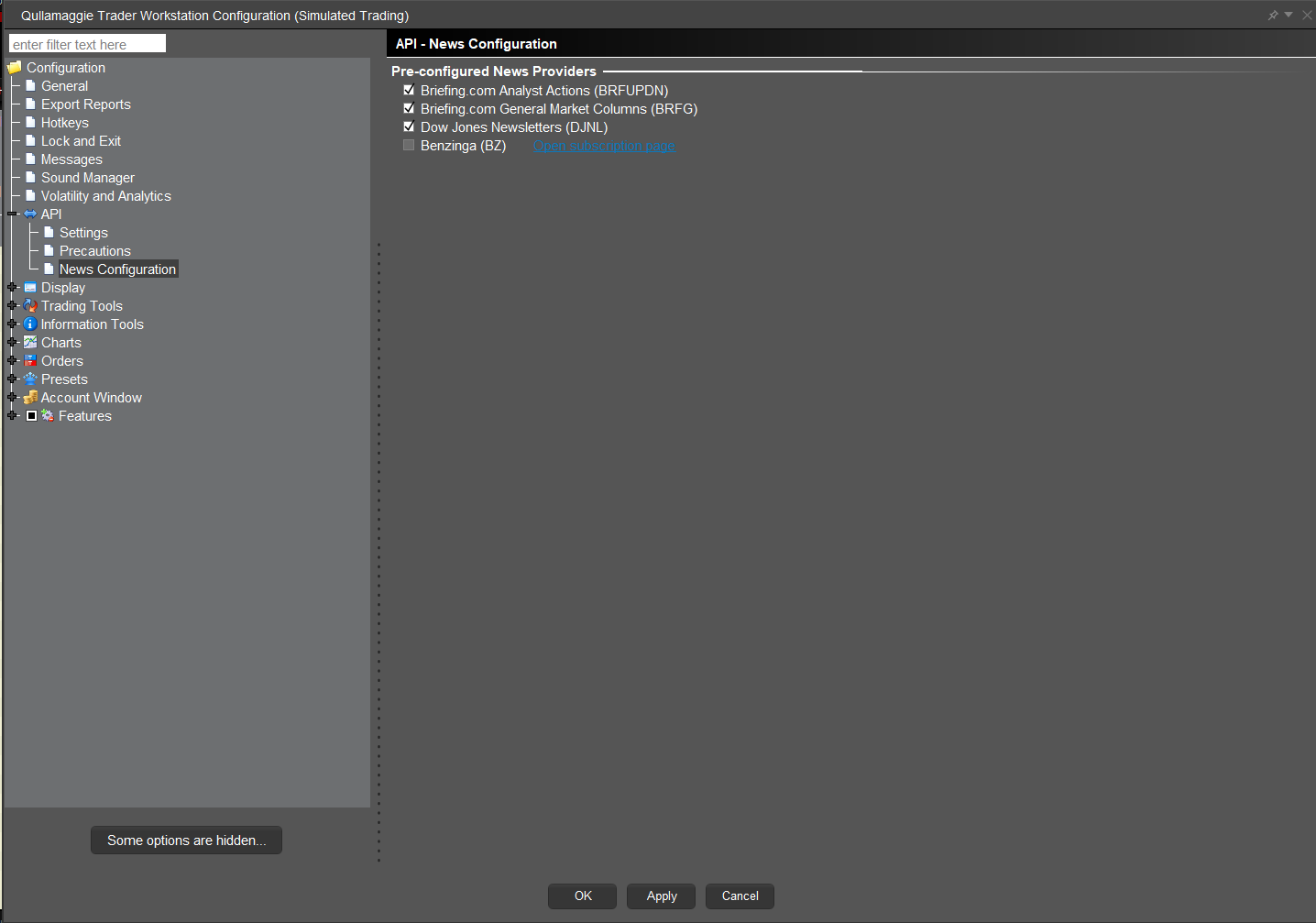 Market Data Subscriptions | IBKR API | IBKR Campus