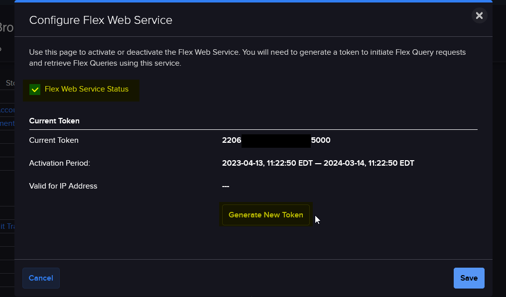 Flex Web Service | IBKR API | IBKR Campus