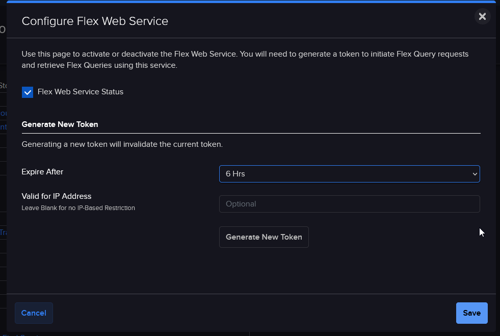 Flex Web Service | IBKR API | IBKR Campus