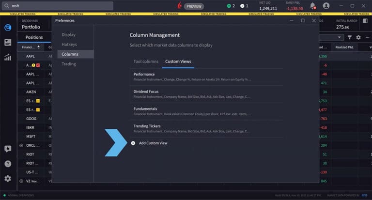 Column Customization | Trading Lesson | Traders' Academy