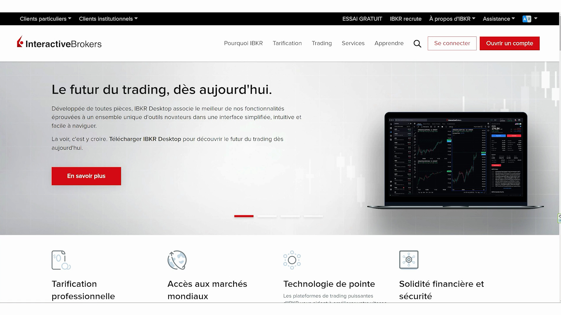 Présentation du site | Trading Lesson | Traders' Academy