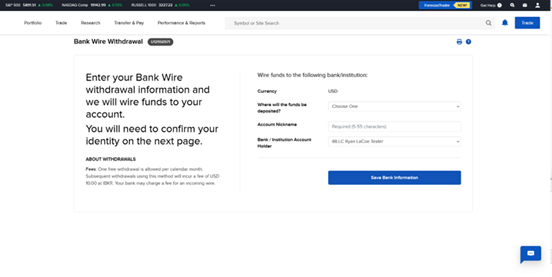 Account Management Web API | IBKR API | IBKR Campus