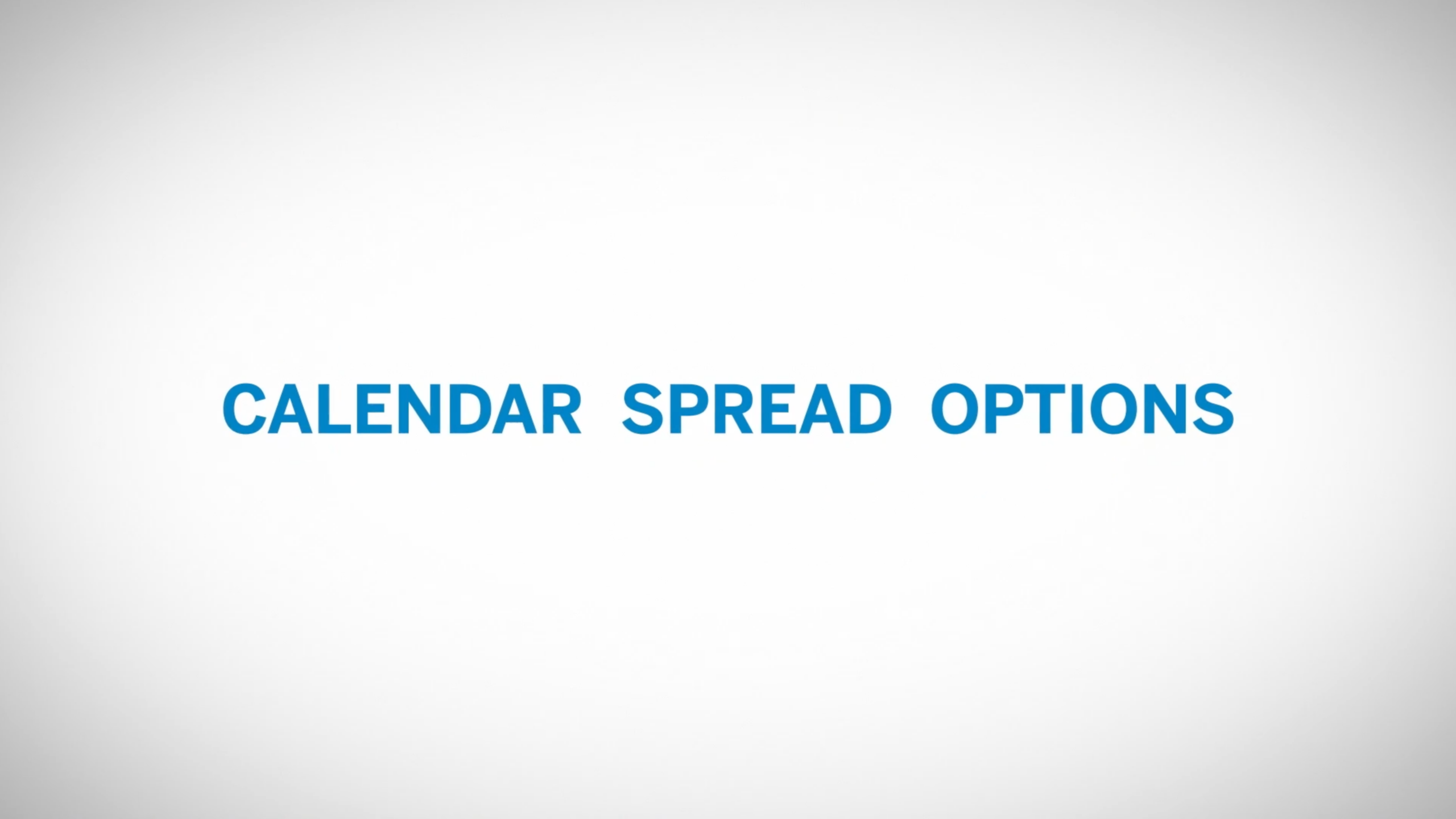Natural Gas Calendar Spread Options | Trading Lesson