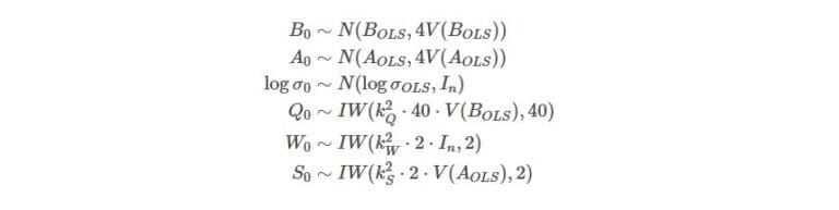 A Time Varying Parameter Vector Autoregression Model With Stochastic