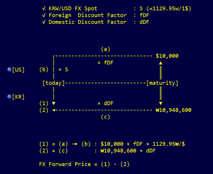 Pricing of FX Forward in R and Excel | IBKR Quant