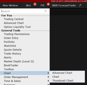 IBKR Toolbox: Using Chart Short Term Indicators in TWS