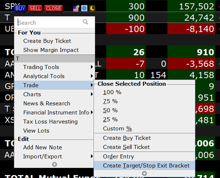IBKR Toolbox: Using the Exit Strategy Tool in TWS