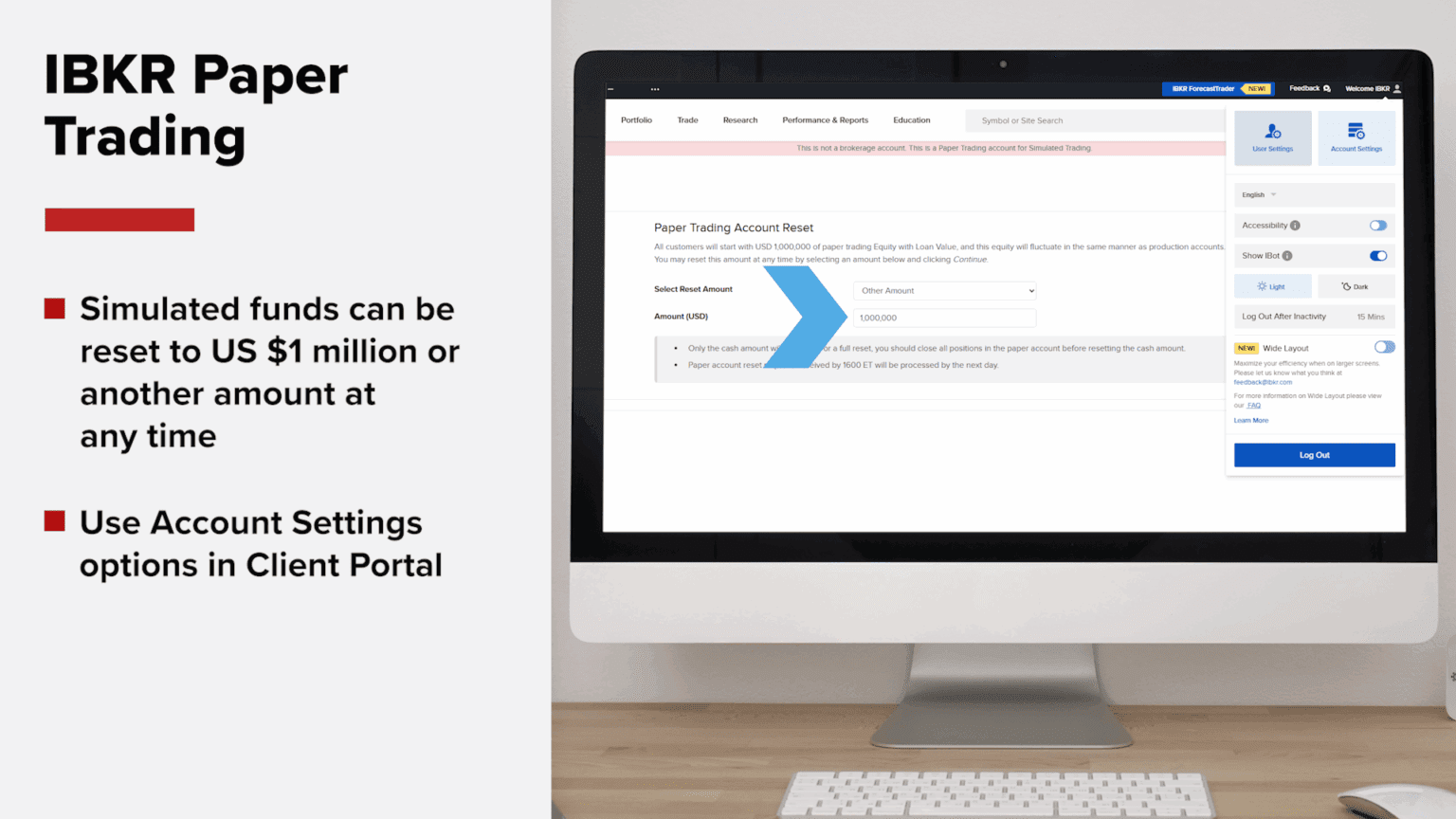 Using IBKR’s Paper Trading Account | Trading Lesson
