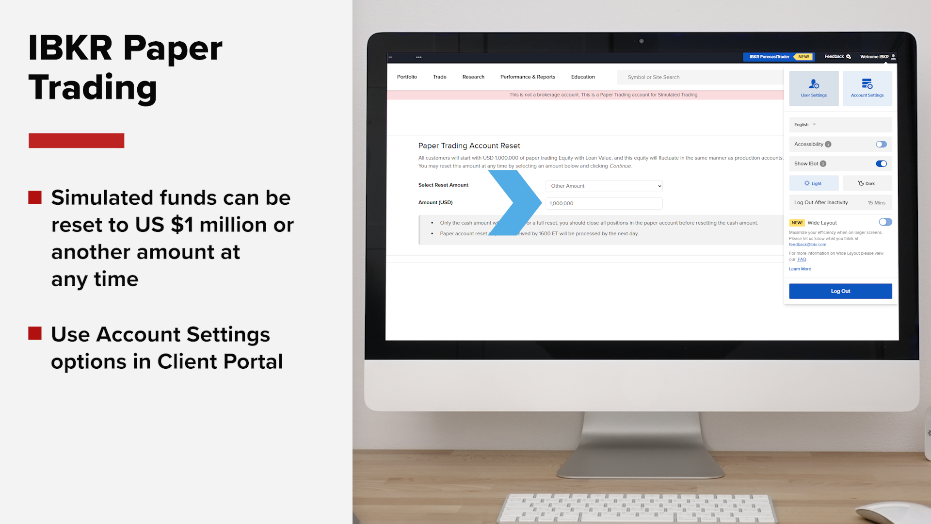 Using IBKR’s Paper Trading Account | Trading Lesson
