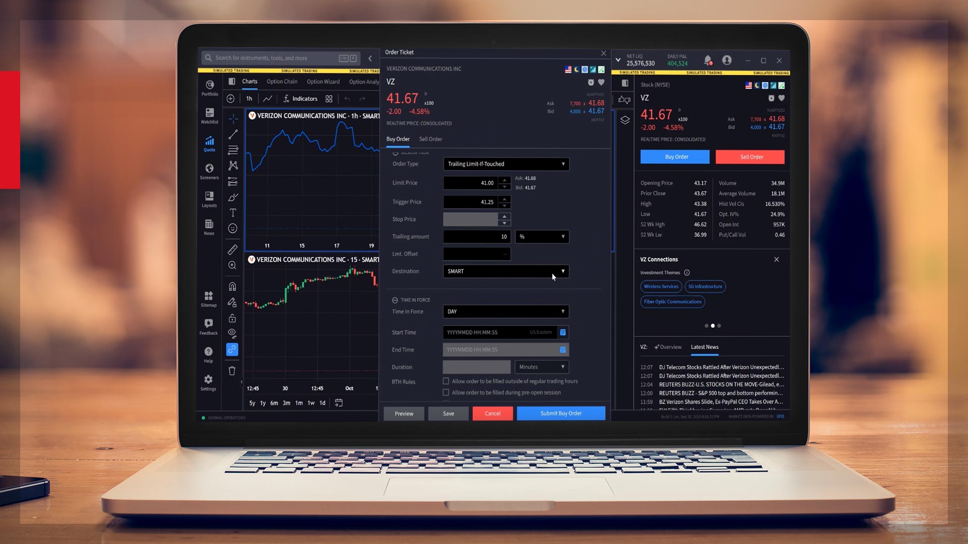 Trailing Limit if Touched for Desktop | Trading Lesson