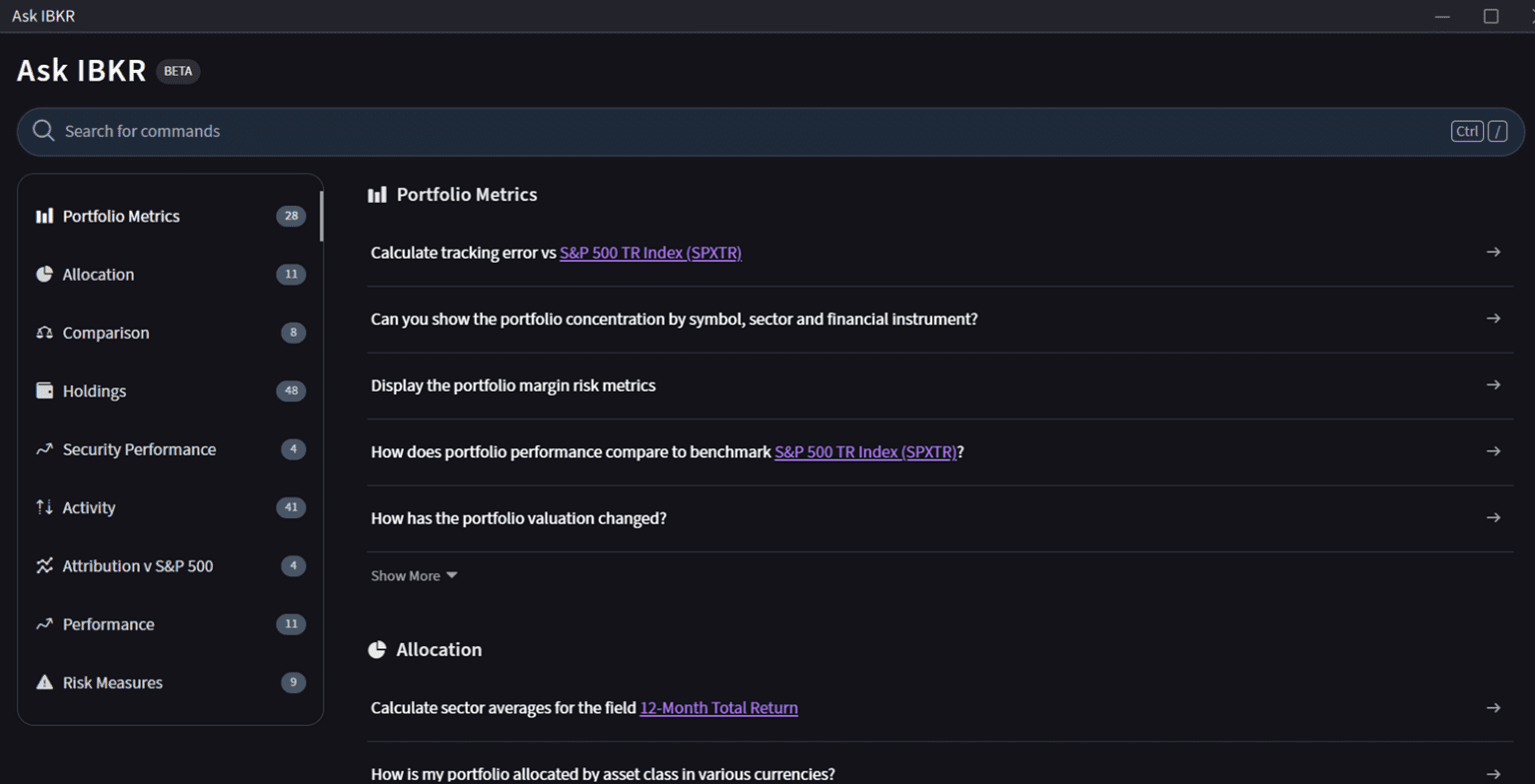IBKR Toolbox: Using Ask IBKR in Desktop